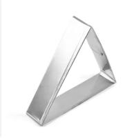 China Metal Geometric Cookie Cutters Set Triangle Biscuit Cutter for sale