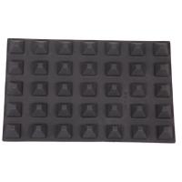 China Pyramid Shape Silicone Baking Molds Commercial Bakery Equipment OEM ODM for sale