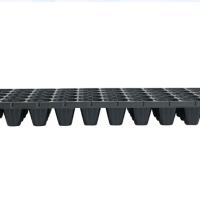 China 24 Cup Commercial Silicone Cupcake Pan 0.6mm Thick Nonstick Baking Mold Black for sale