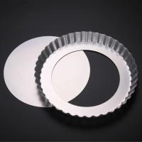 China Chrysanthemum Pizza Mold Aluminum With Removable Bottom for sale