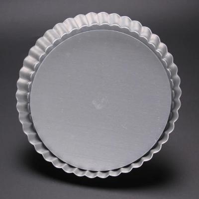 China Chrysanthemum Pizza Mold Aluminum With Removable Bottom for sale
