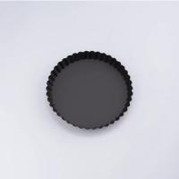 China ODM Non Stick Carbon Steel Pizza Pan Pie Tart Quiche Pan 6 8 10 12 Inch for sale