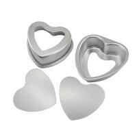 China Removable Bottom Heart Cake Mold Commercial Bakery Equipment Aluminum Anode for sale