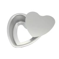 China Removable Bottom Heart Cake Mold Commercial Bakery Equipment Aluminum Anode for sale