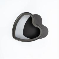 China Hard Anodized Aluminum Alloy Movable Heart Cake Pan 4 to 10 Inch Commercial Baking Mold for sale