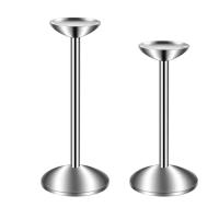 China French Style Stainless Steel Champagne Bucket Stand 750mm Tall Ice Bucket Holder for sale