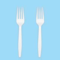 China Compostable Sustainable Eco Friendly Disposable Forks For Hotel Restaurant for sale