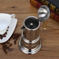 China 400ml Stainless Steel Moka Pot 4 Cup Bialetti Venus Style Stovetop Espresso Maker for sale