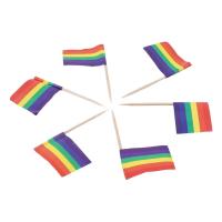 China Personalised Toothpick Flags Disposable Country Flag Toothpicks for sale