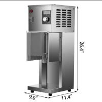 China Commercial Blizzard Machine 800W Stainless Steel Milkshake Mixer 10 Speed Adjustable for Ice Cream Flurry for sale