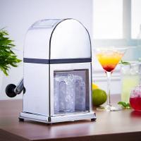 China Stainless Steel Hand Cranked Ice Crusher Machine 270x160x130mm Commercial Household for sale