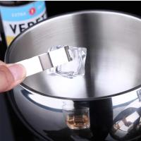 China Round Ball Shape Stainless Steel Insulated Ice Bucket 175x210mm with Lid and Handle for sale