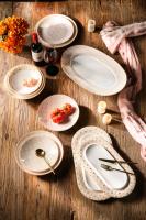 China Bone China Dinnerware Set Luxury Ceramic Dining Dishes Plates Bowls Cups Sets for sale