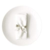 China Restaurant White Round Shape Dinner Plates Dishes Porcelain Sets for sale