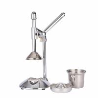 China Stainless Steel Manual Citrus Juicer for Lemon Orange Pomegranate 19x13x37cm 1.6kg for sale