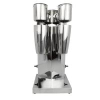 China Commercial Automatic Two Head Milkshake Maker Machine 180W 800ml Stainless Steel for Fruit Juice for sale