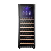 China Freestanding Commercial Wine Cooler Constant Temperature Refrigerators With Led Light for sale