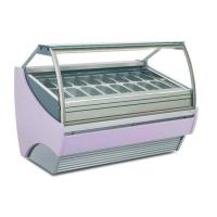 China Static Ice Cream Display Cabinet Commercial For Hotel Shop Customization for sale