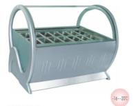 China Static Ice Cream Display Cabinet Commercial For Hotel Shop Customization for sale