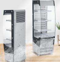 China 250L Commercial Open Air Cooler Display Fridge for Supermarket Drink Showcase 220V for sale