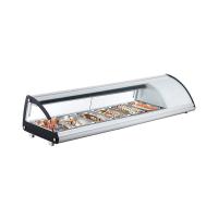 China Countertop Commercial Fridge Sushi Display Case Mini Cooler Refrigerator for sale