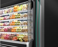 China Cold Drinks Fridge Commercial Supermarket Beverage Cooler Multideck Open Chiller for sale