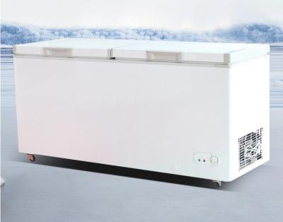 China Commercial Freezer Large Capacity Top Lid Butchery Fridge Meat Freezer 1620x745x898mm 220V for sale