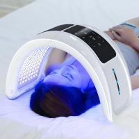 China 7 Color LED Light Therapy Mask , PDT LED Light Therapy Professional Machine For Home for sale