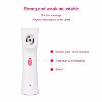China Breast Care Vacuum Sucking Dual Handheld Massager Portable Design for sale