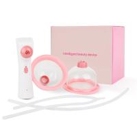 China Breast Care Vacuum Sucking Dual Handheld Massager Portable Design for sale