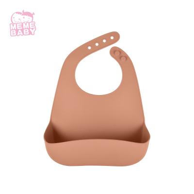 China Custom Printed Food Catching Bib Children Feeding Sustainable for sale