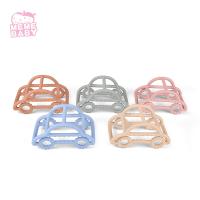 China Unisex Soft Silicone Teether Foldable BPA Free Infants Teething Sensory Toy for sale