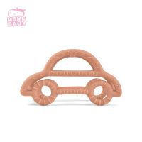 China Unisex Soft Silicone Teether Foldable BPA Free Infants Teething Sensory Toy for sale