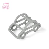 China Unisex Soft Silicone Teether Foldable BPA Free Infants Teething Sensory Toy for sale