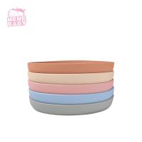 China BSCI Baby Silicone Dinner Plate Eco Friendly Silicone Childrens Plates for sale