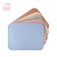 China Soft Foldable Children Silicone Placemat Easy To Clean Toddlers Tablewares for sale