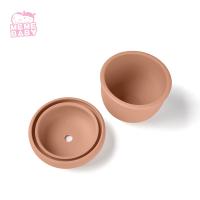 China Cute Chestnut Silicone Sippy Cup No Spill BPA Free Baby Straw Cup With Lid for sale