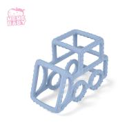China Chewable Soft Silicone Teether Soothing Teeth Growing Pain Food Grade Silicone Sensory Toy for sale