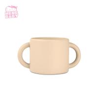 China Baby Training Silicone Sippy Cup Independent Drinking Milk Infants Supplies With Handles for sale