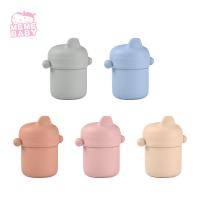 China Spillproof Silicone Sippy Cup Baby Feeding Essentials Training Drinking Cup 100% Food Grade for sale