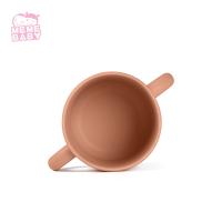 China Children Water Drinking Trainer Silicone Baby Cup Kids Dinner Feeding Tableware Set 120g for sale