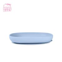 China Baby Silicone Feeding Plate LFGB BSCI Infants Essentials Toddlers With Strong Suction for sale