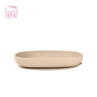 China Baby Silicone Feeding Plate LFGB BSCI Infants Essentials Toddlers With Strong Suction for sale