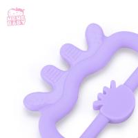 China Newborn Gift Kids Soft Silicone Teether Cute Jellifish Chewable Organic Rattle Sensory Baby Teether Toys for sale