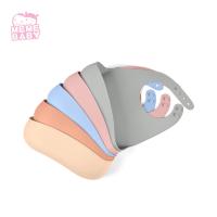 China Silicone Food Catching Bib Big Capacity Infants Toddlers Tablewares for sale