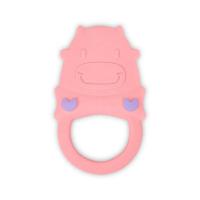 China Reusable Cute Cow Soft Silicone Teether 230 Degree Temperature Resistance for sale