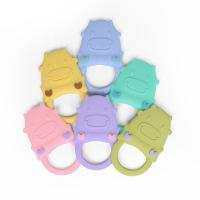 China Reusable Cute Cow Soft Silicone Teether 230 Degree Temperature Resistance for sale