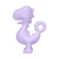 China Adorable Silicone Dinosaur Teether Teether Gingival Pain Relief As Kids Gift for sale