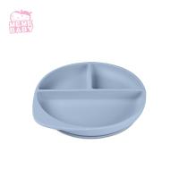 China Food Safe Silicone Divided Plate For Babies Non Toxic 230 Degree for sale