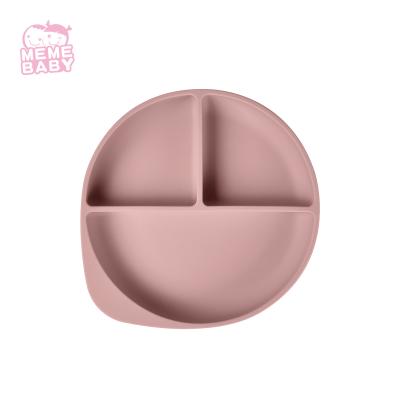 China Silicone Suction Plate Strong Suction Non Slip Microwave Safe 230℃ for sale